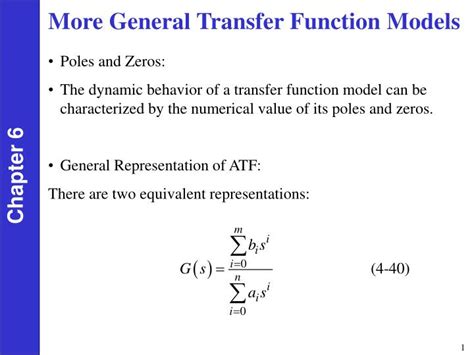 Ppt More General Transfer Function Models Powerpoint Presentation