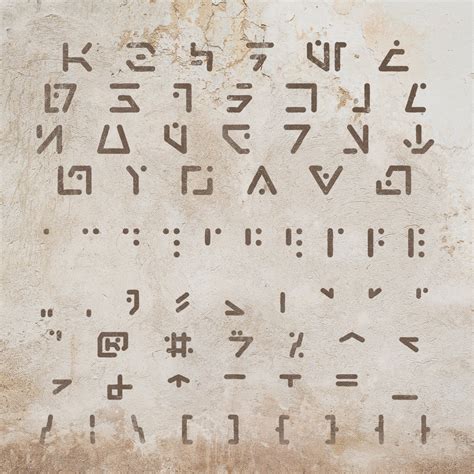 Aurebesh Depot Star Wars Font Instant Download Commercial Use Etsy