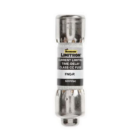 Bussmann Fnq R 4 Dual Element Class Cc Rejection Time Delay Fuse 4 Amp