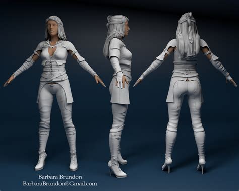 Barbara Brundon 3d Characters By Barbara Brundon