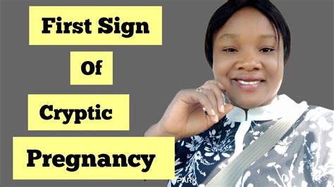First Signs Of Cryptic Pregnancy Whats The First Signs To Look Out
