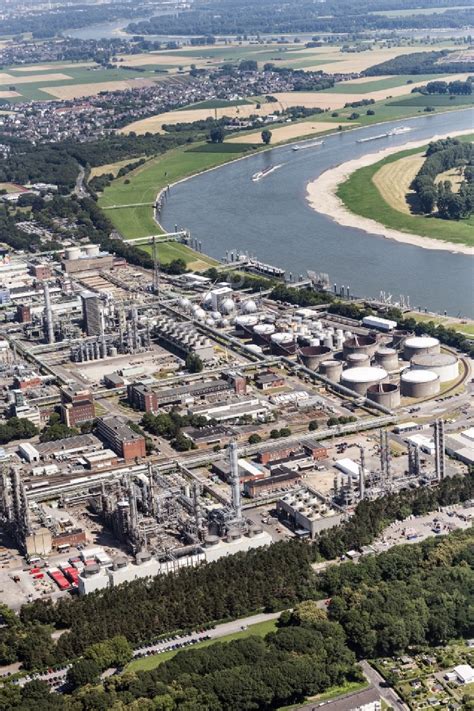 Köln Aus Der Vogelperspektive Industriegelände Chempark Ehemals