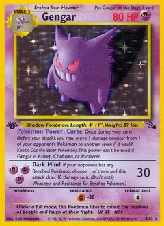 Gengar Pokémon Cards Card List And Prices 2026 Tcg Stacked