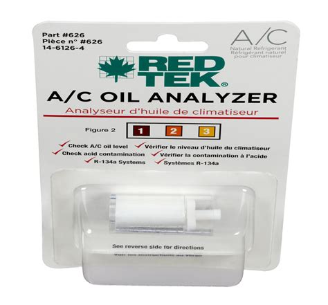 Red Tek R134a Ac Oil Analyzer Canadian Tire