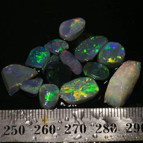 26 Ct Opal Rubs 14 Pieces