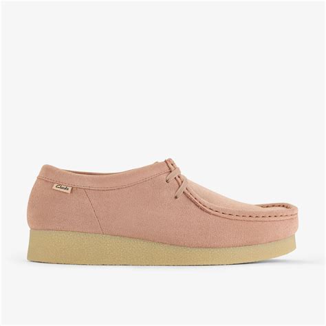 Womens Wallabee Evo Ii Warm Beige Suede Wallabee Clarks Outlet