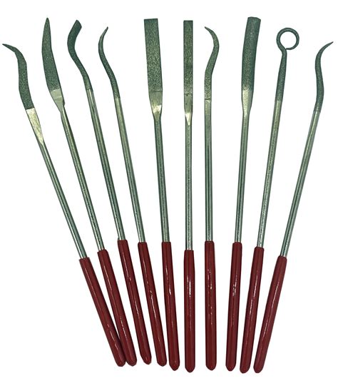 Diamond Riffler Files Set Of 10