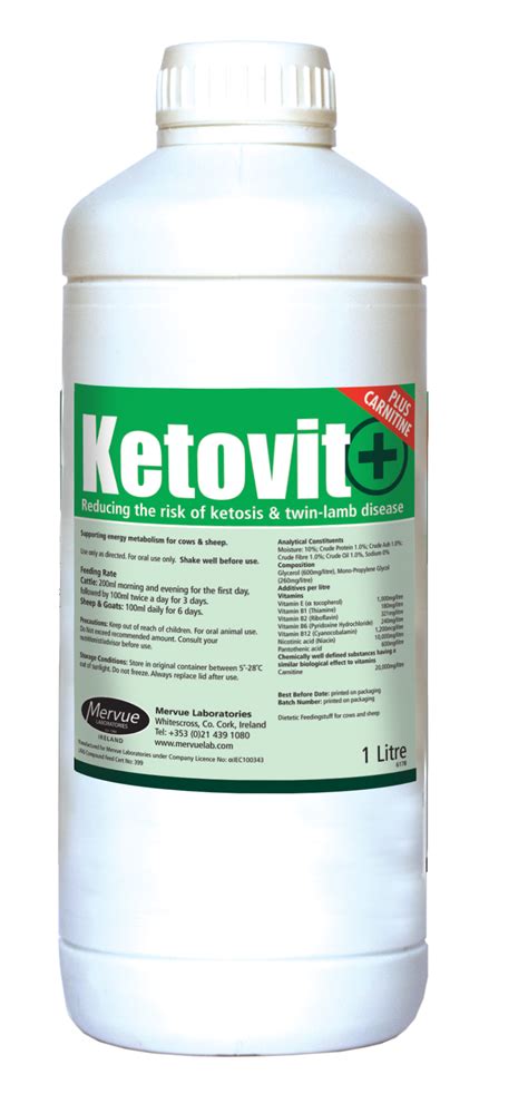 Ketovit For Cows Mervue Laboratories