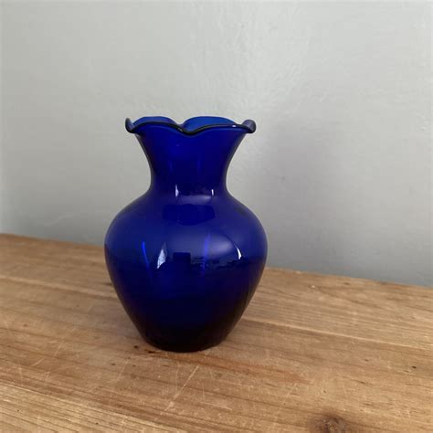 Cobalt Blue Vases Etsy