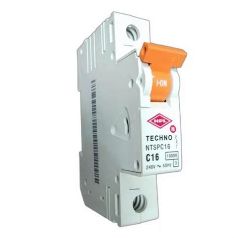 16a 1 Pole Hpl Ntspc16 Techno Mcb At ₹ 115 In Lucknow Id 2849759225891