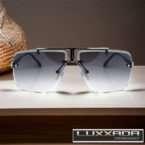 Black Rectangular Sunglasses Men Etsy