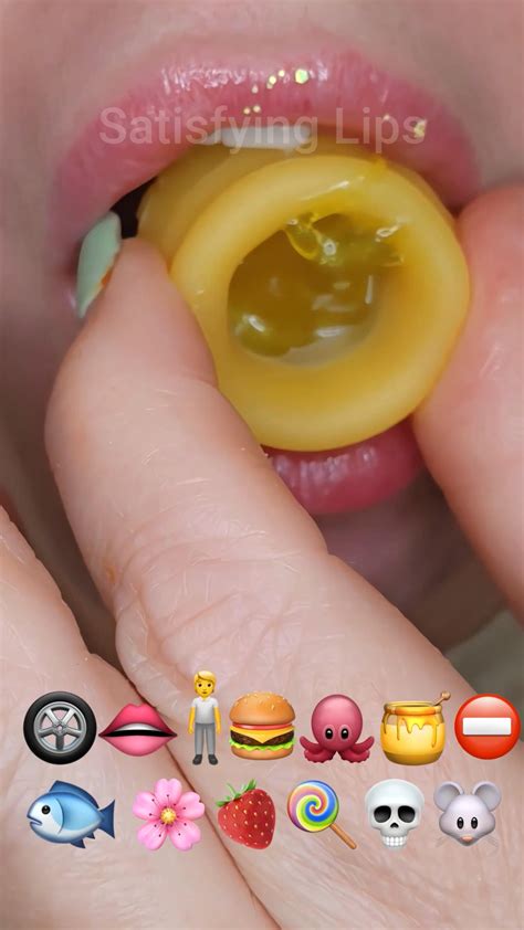 Asmr Satisfying Eating Sounds Today I Am Eating Rainbow Foods 🌈🍭