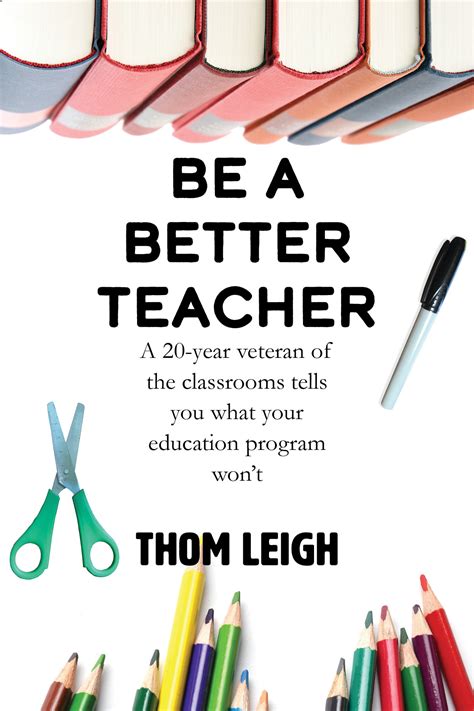 Better Teacher Book Cover For Education Behance
