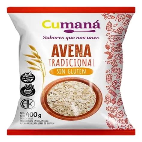Avena Tradicional Cumana 400gr X 10u Mercadolibre