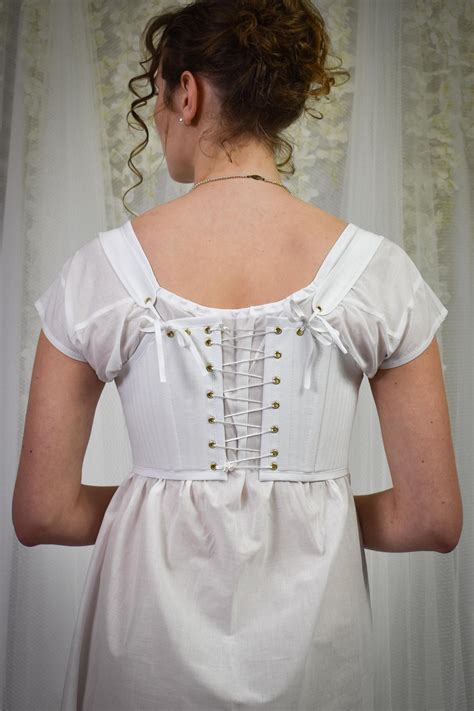 Short Transition Regency Stays Custom Sized And Made To Order Etsy