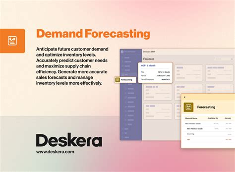 Deskera Demand Forecasting Improve Sales And Inventory Management