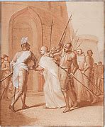 Matthieu Elias Feuillant Monks Carry The Bier With The Body Of Jean
