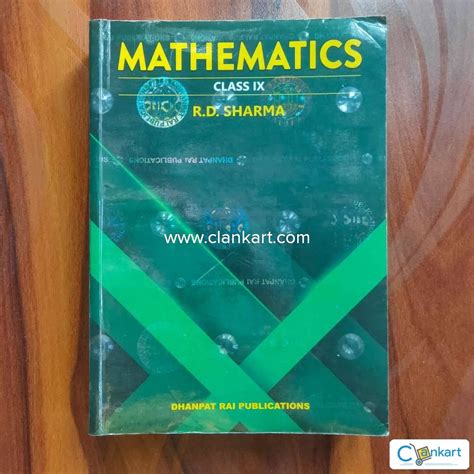 Buy Mathematics For Class 9 Cbse By Rd Sharma Examination 2022