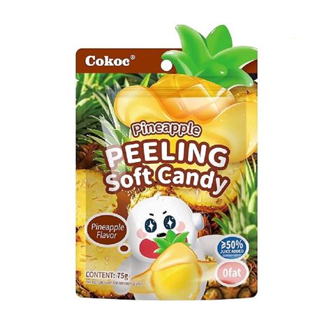 Peeling Soft Candy Ananas 75g Cokoc