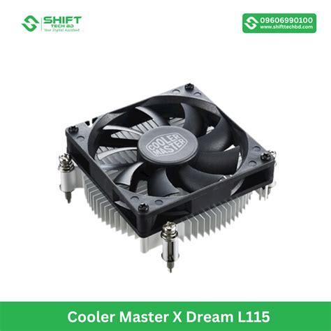 Cooler Master X Dream L115 Cpu Air Cooler Price In Bangladesh Shift Tech Bd