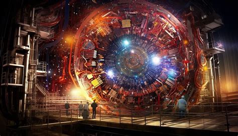God Particle Cern Testing Premium Ai Generated Image