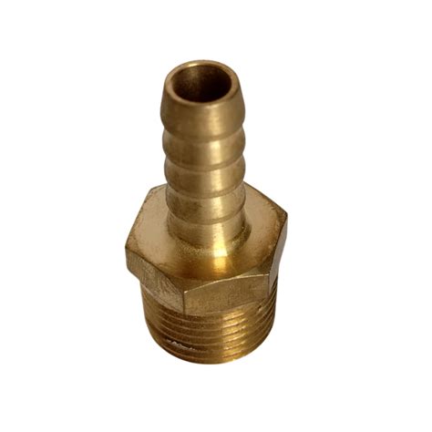 Conector Bronce 3 8 M Npt X 5 16 Manguera Refriabreu
