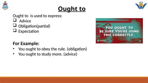 Model Verbs Englishpresentationsemester21pptx Internet For