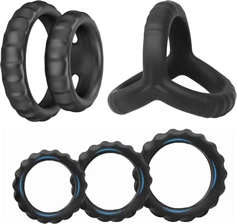 Anillo De Silicona For Pene For Hombres 3 En 1 Anillo For Pene
