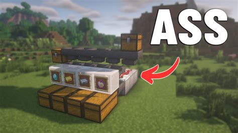 New Updated Minecraft Automatic Sorting System 1215 Tutorial Youtube