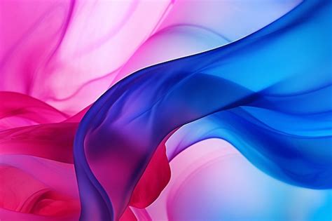 Gradient Duotone Liquid Background Premium Ai Generated Image