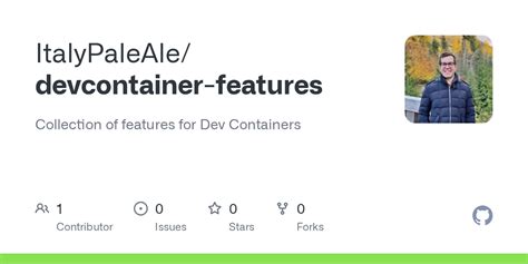 Github Italypalealedevcontainer Features Collection Of Features For