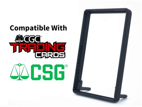Graded Card Frame Display Fits Csgcgc Collect 3d