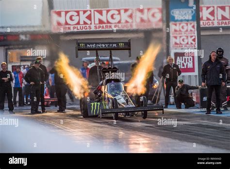 Jndia Erbacher Fia Top Fuel Dragster Stockfotografie Alamy