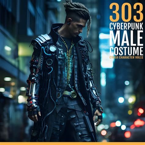 Artstation 303 Cyberpunk Male Costume