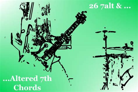 Altered Chords Altered Dominant 7th Chords Every Guitar Chord