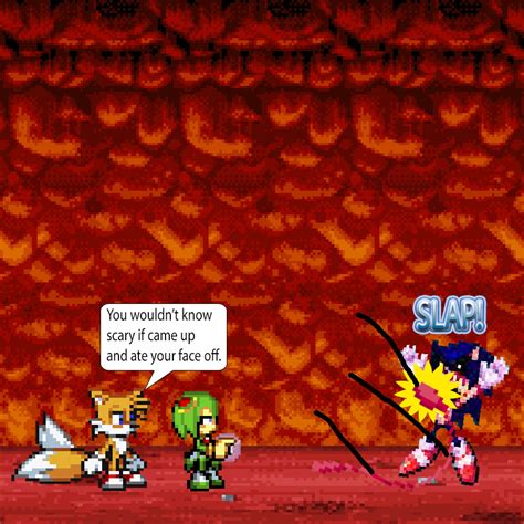 Cosmo Vs Sonic Exe By Eladermoon On Deviantart