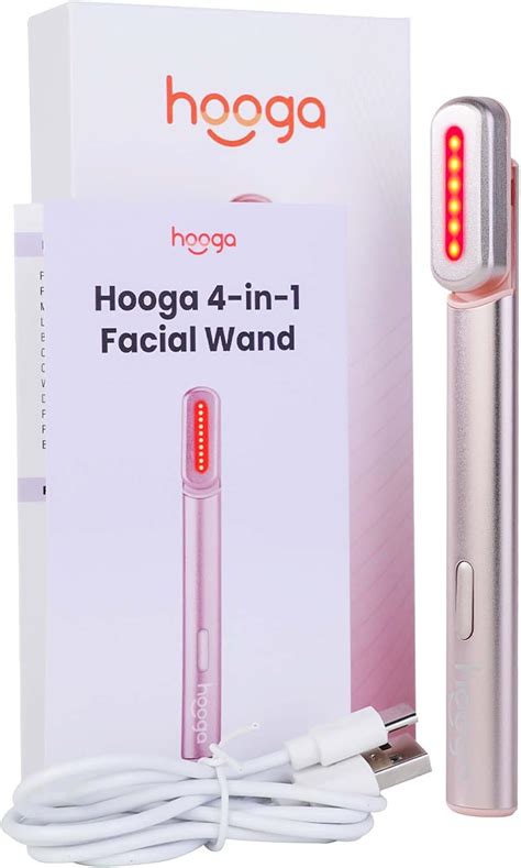Hooga Facial Wand Red Light Therapy Microcurrent India Ubuy