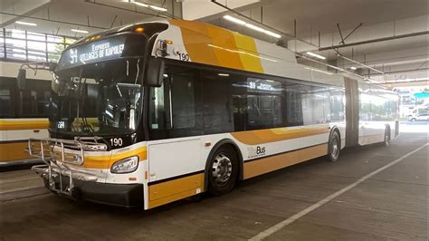 Thebus Honolulu Bus 190 Route 94 Express Villages Of Kapolei Part 1