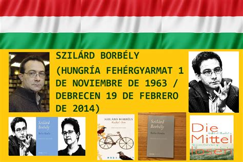 Fausto Marcelo Ávila Poemas De SzilÁrd BorbÉly
