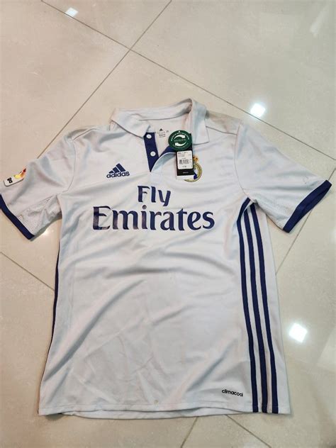 Authentic Real Madrid 20162017 Home Kit Jersey Mens Fashion