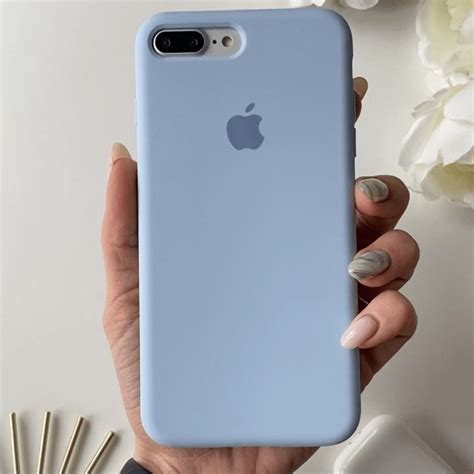 Iphone Silicone Case Sky Blue Vogueen Premium Iphone Cases