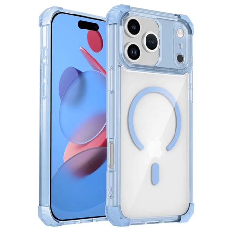 Luxury For Magsafe Wireless Charge Shockproof Armor Clear Case For