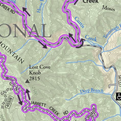 Hellbender 100 Map Geo By Pisgah Map Company Llc Avenza Maps