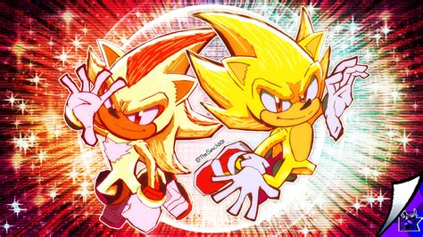 Artstation Super Sonic And Super Shadow
