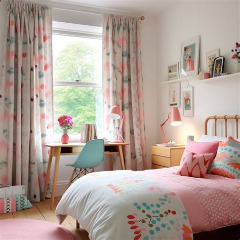 Teenage Girl Bedroom Curtain Ideas