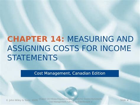 Ppt Chapter 14 Measuring And Assigning Costs For Income Statements