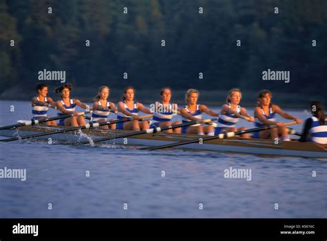 Teamwork Cooperation Stockholms Rowing Club Women Team Model Released