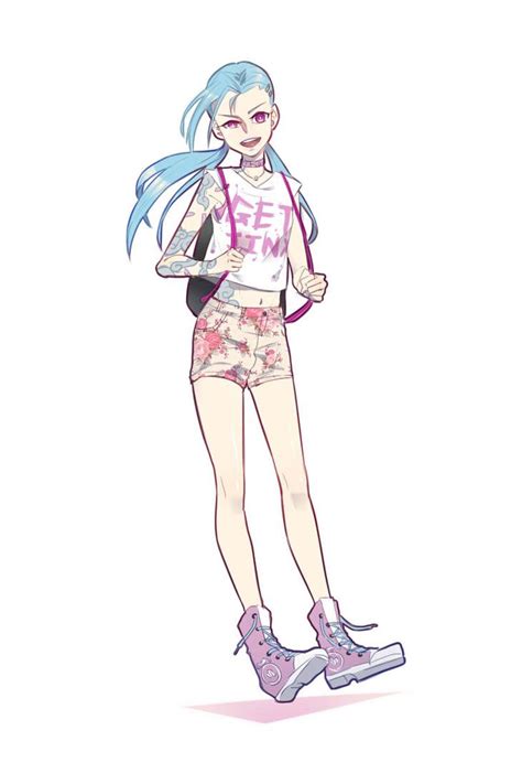 Jinx By Lengyou On Deviantart Lol League Of Legends Jinx League Of