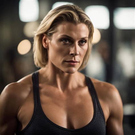 Katee Sackhoff Muscle By Thebluewolf19 On Deviantart