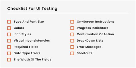 Ui Testing And Ux Testing Guide Qa Checklist New Perspective